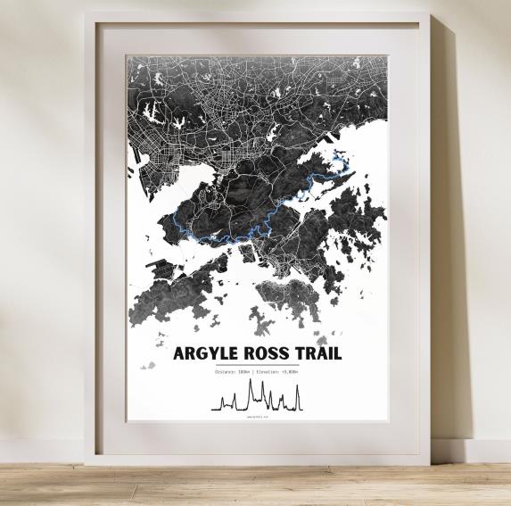 The Argyle Ross Trail | Poster – MyTrail.Run